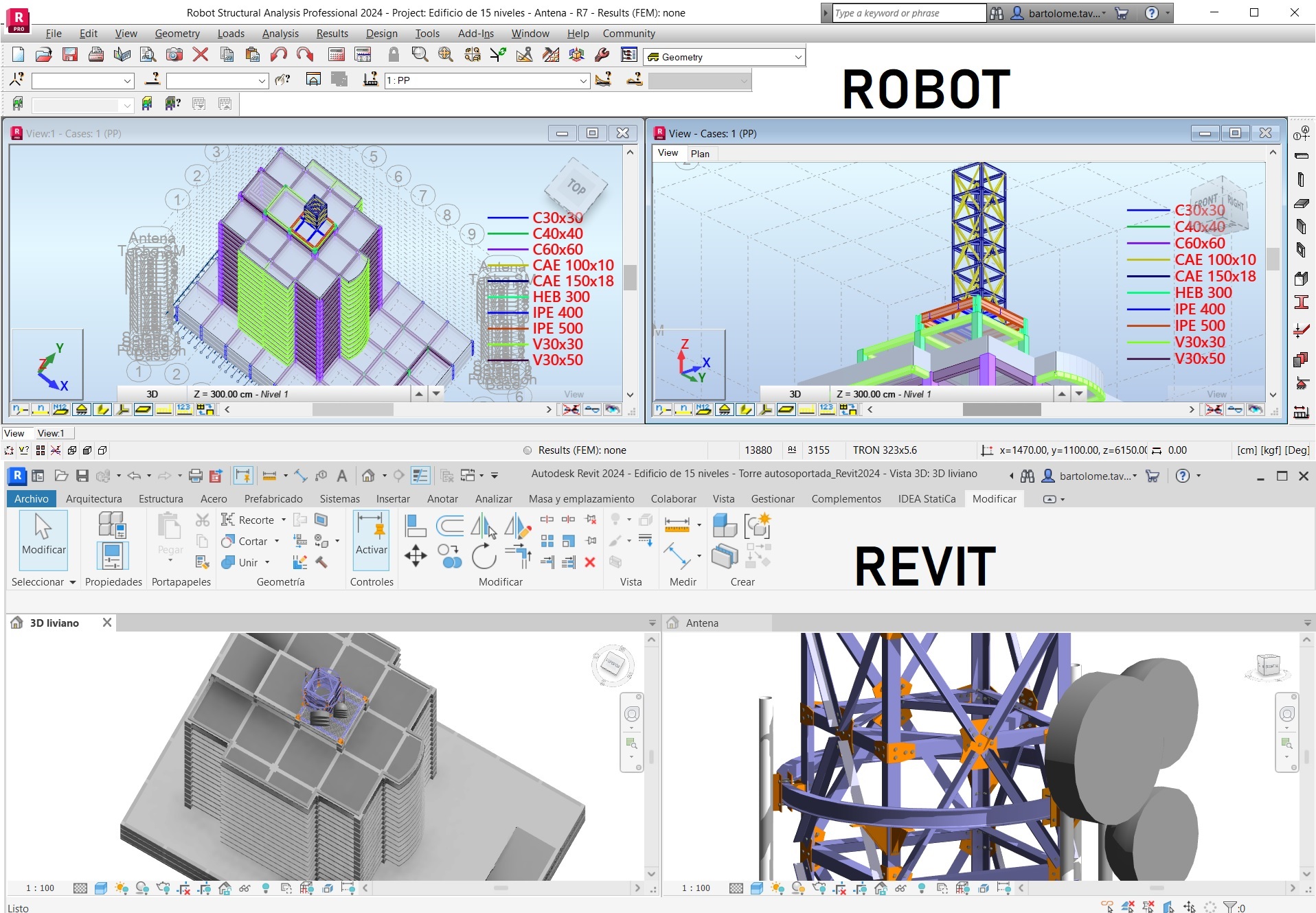 Aplicación de Autodesk Robot Structural Analysis y Revit para Proyectos Estructurales - INESA | TECH