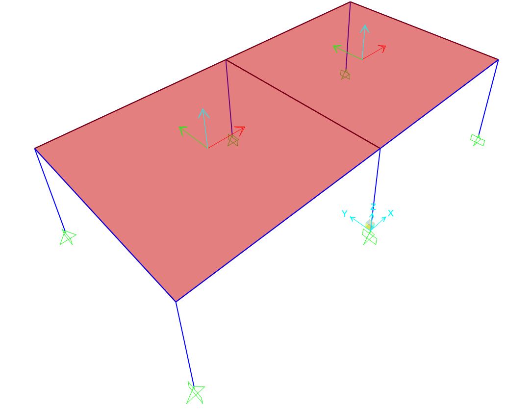 Interpretación de resultados de elementos frame y elementos shell, SAP 2000