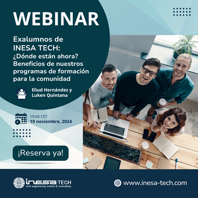 Cursos Gratis INESA TECH - Accede a Nuestros Webinars